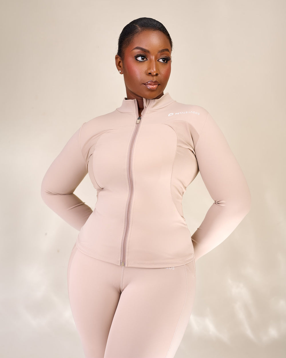 Iva Three Piece Leggings Set – Petals Lagos